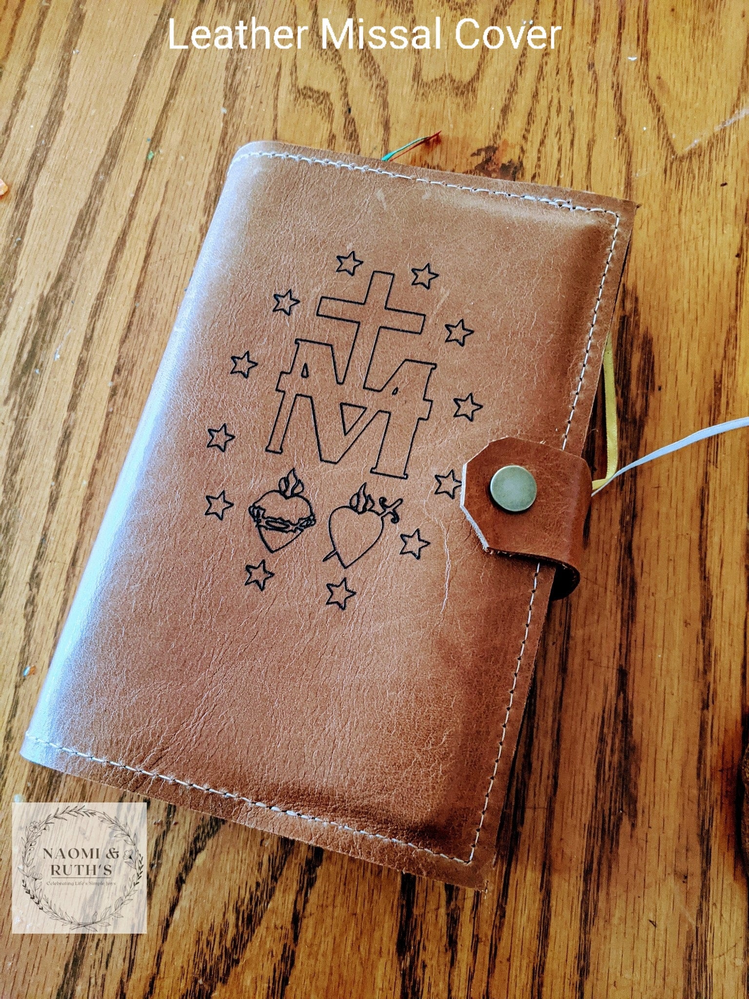Leather Missal Cover | Naomi & Ruth's
